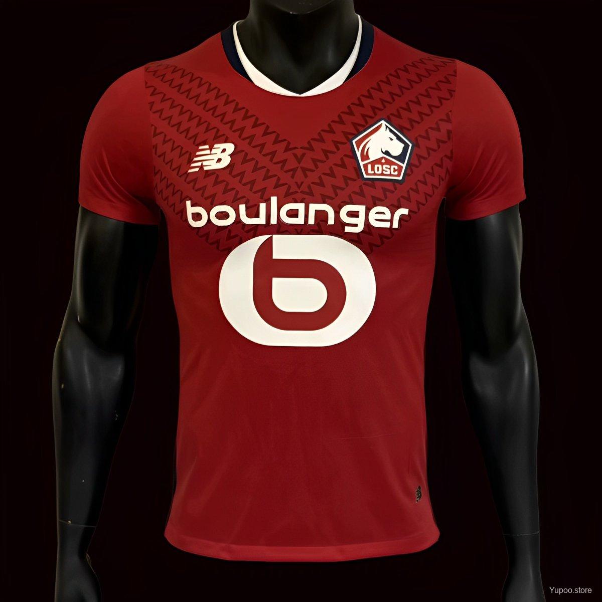 Lille OSC 24/25 Home Jersey-Player Version