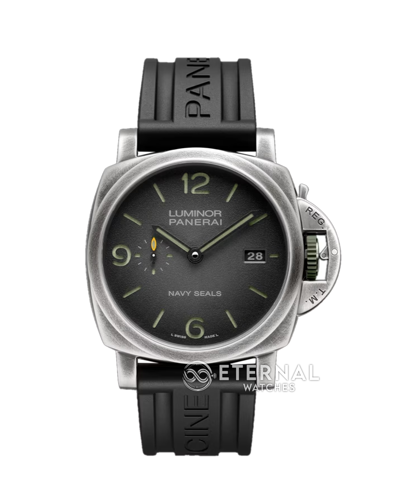 Panerai - Luminor PAM1412 Navy Seals 44mm SS/RU Gradient Grey Dial VSF ...