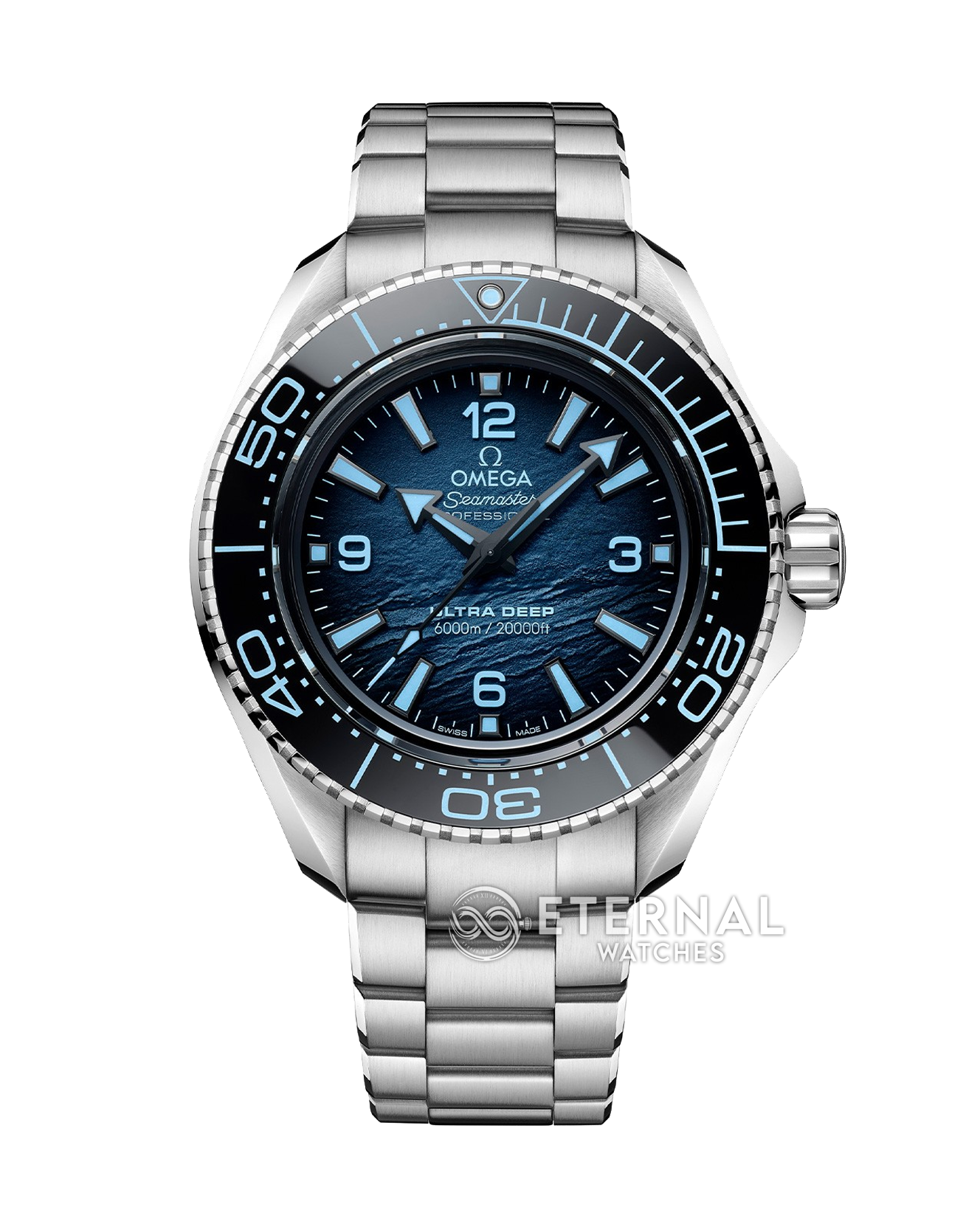 OMEGA - Seamaster Planet Ocean Ultra Deep 'Challenger' 45.5mm SS/SS ...