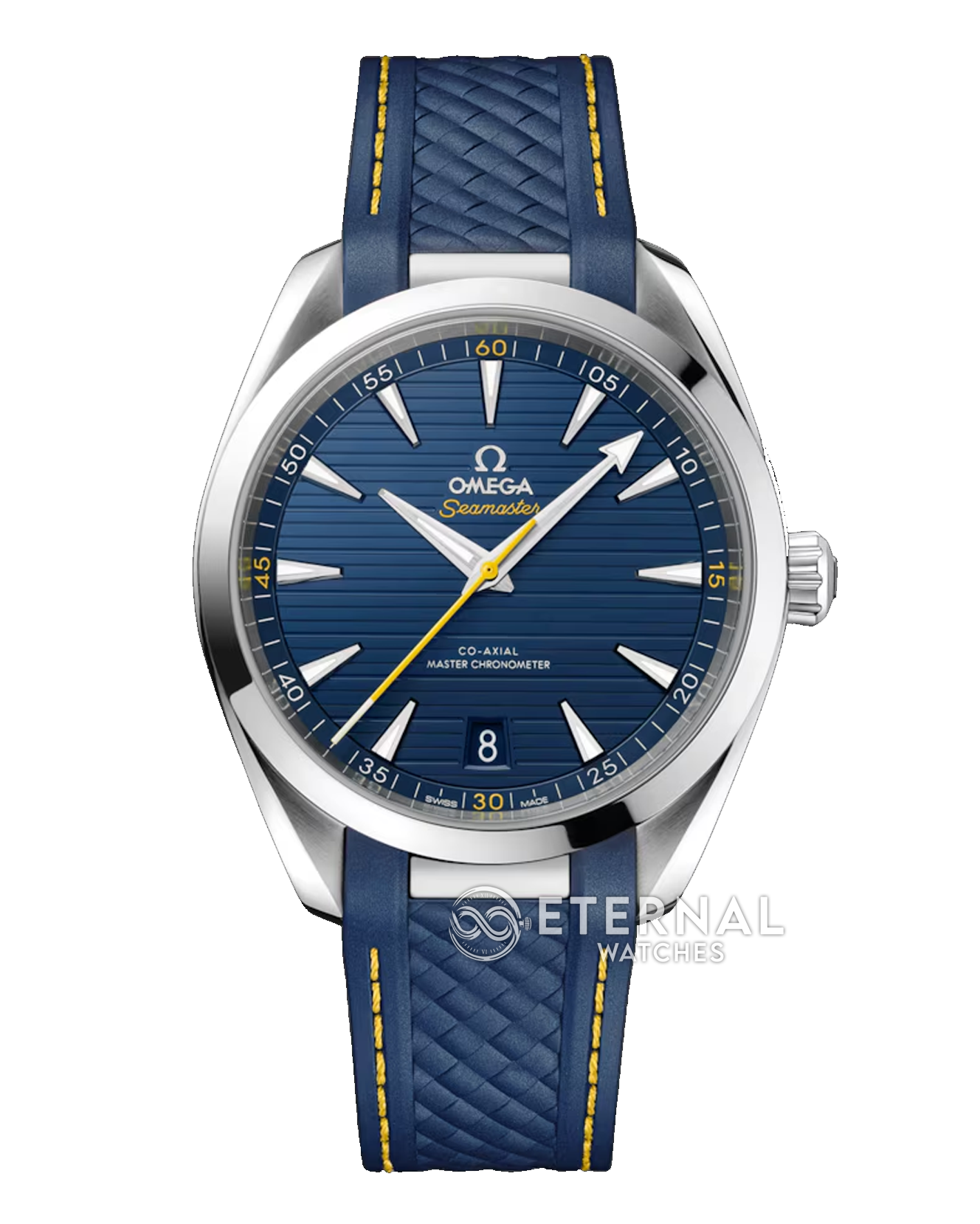 OMEGA - SUPER CLONE Seamaster Aqua Terra 150m 41mm SS/RU Dark Blue Dial ...