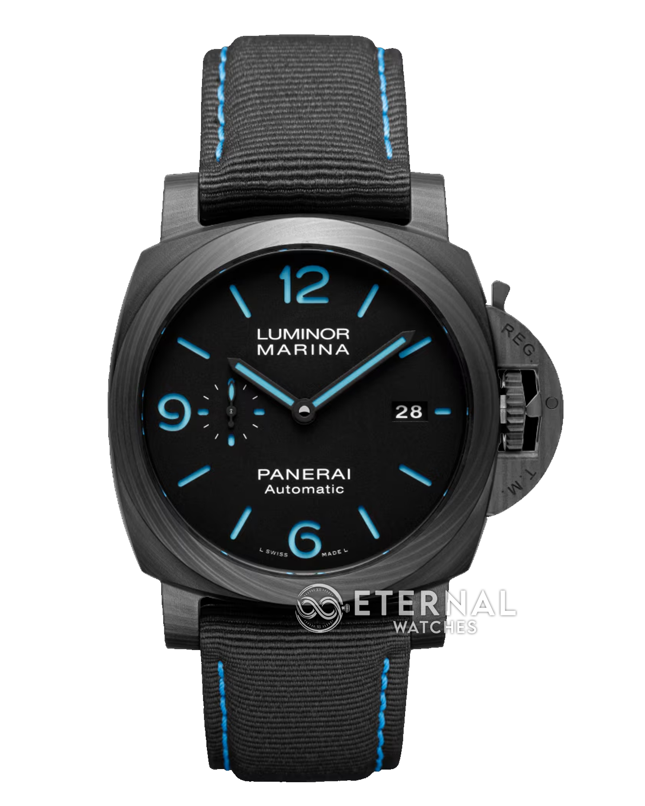 PANERAI - Super Clone Luminor Marina PAM1661 Carbotech Automatic 44mm ...