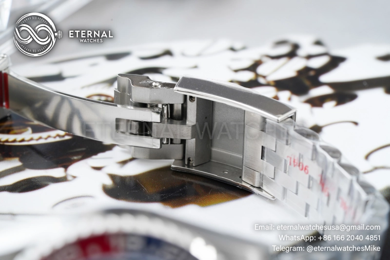 ROLEX - Super Clone GMT Master II 126710 Pepsi Jub 40mm SS/SS Black ...