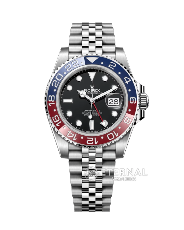 ROLEX - Super Clone GMT Master II 126710 Pepsi Jub 40mm SS/SS Black ...
