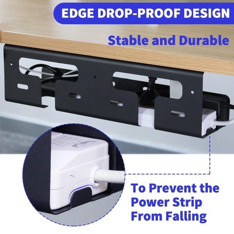 New model_I-shaped under desk cable management trough