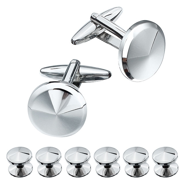 Cufflink and Tuxedo Studs Sets For Men's Shirt - HAWSON