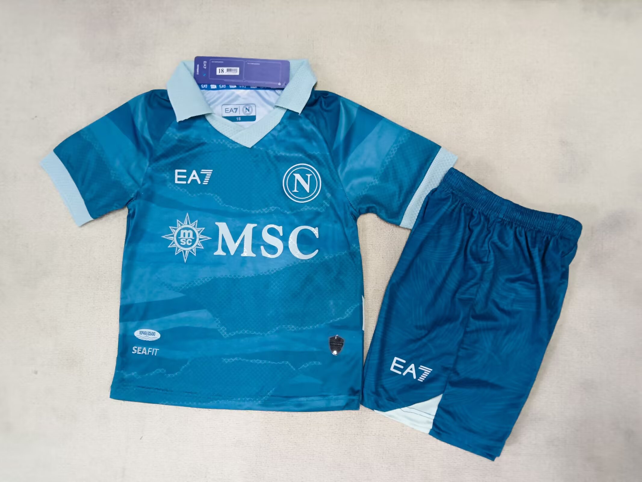 【Adult / Kids Kit】24/25 Napoli Fourth Away Jersey