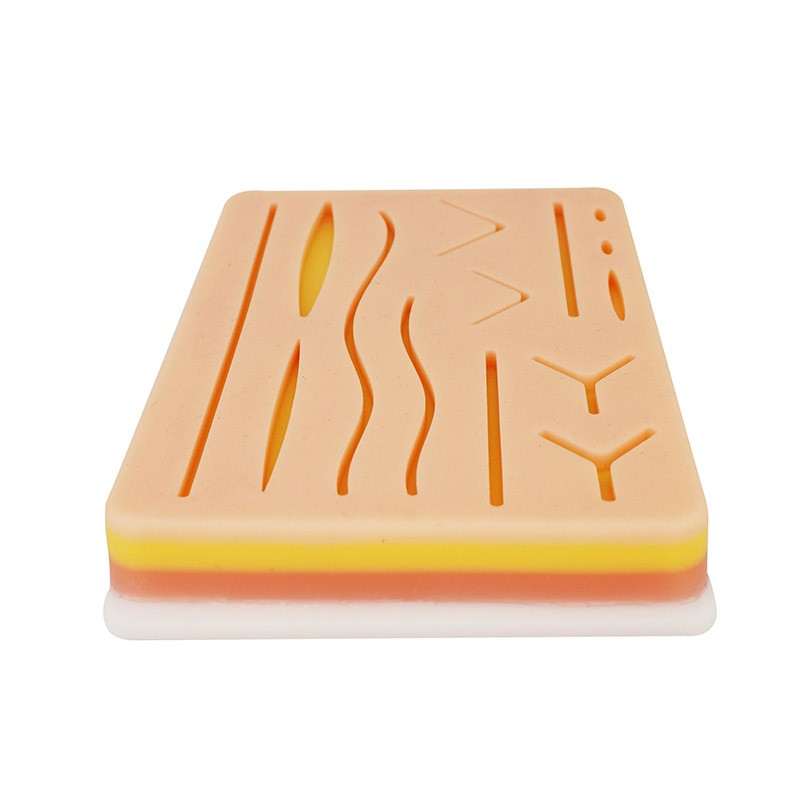 Wholesale 3-Layers Suture Practice Pad with Plastic Stand with Discount