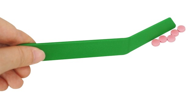 Personalized Pharmacy Counting Spatula L Shape | OEM Factory