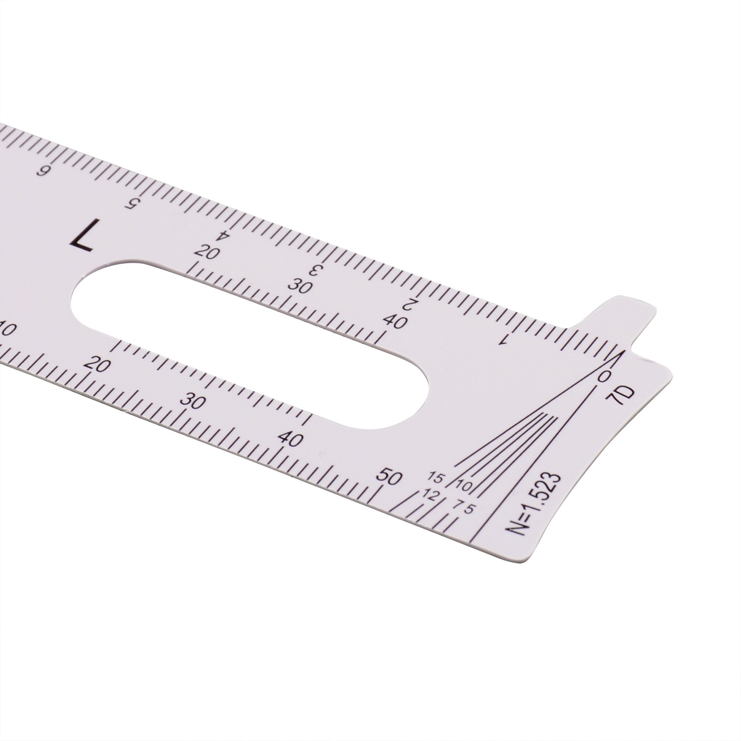 Custom Optical PD Ruler - Soft, Bendable Plastic Ruler