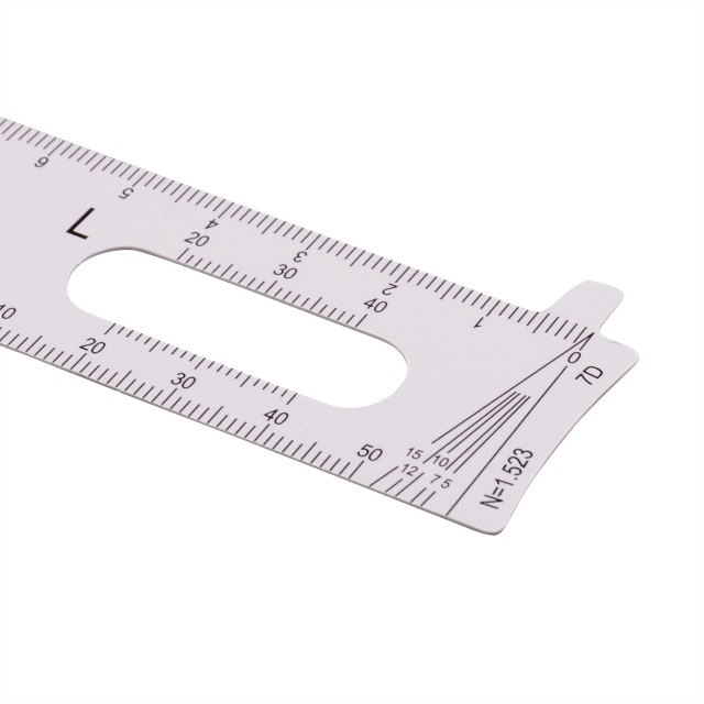 Custom Optical PD Ruler - Soft, Bendable Plastic Ruler