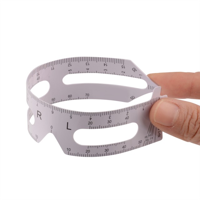 Custom Optical PD Ruler - Soft, Bendable Plastic Ruler