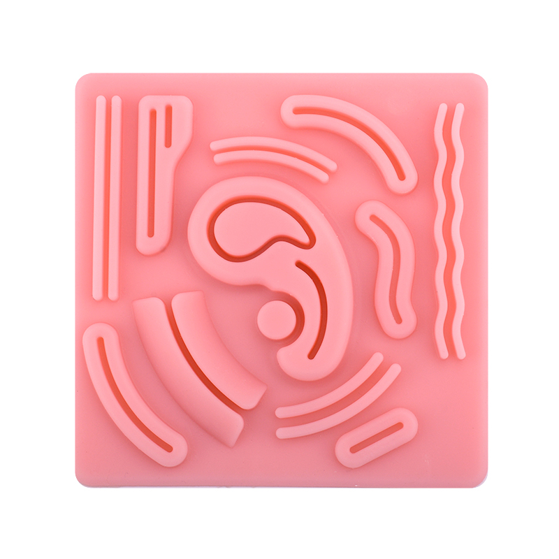 Soft Silicone Laparoscopic Surgery Suture Training Model