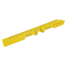 PD Ruler for Glasses, MM Ruler to Measure PD Custom with Company Logo