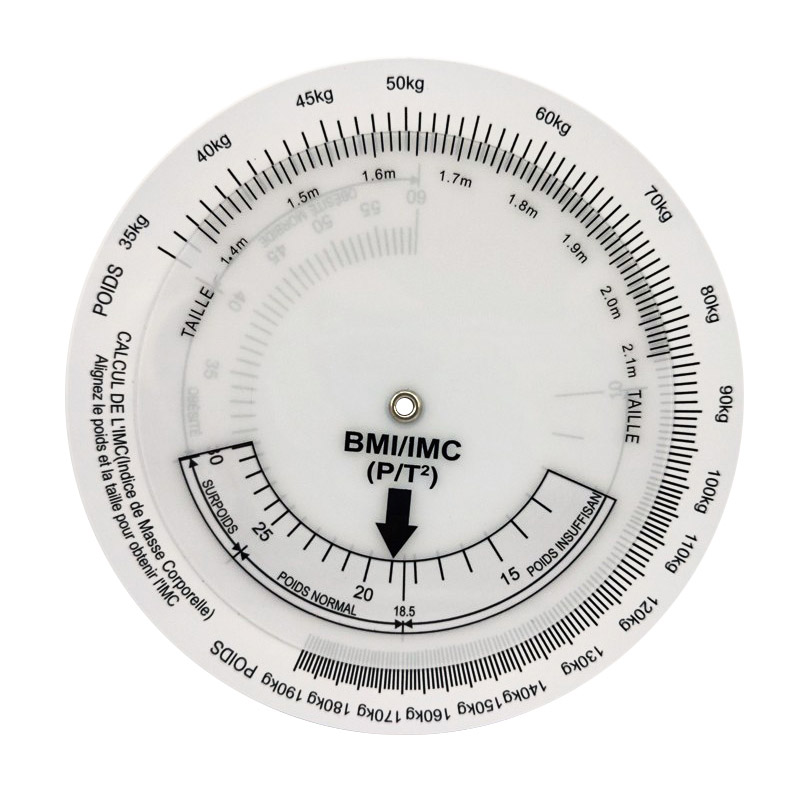 BMI Wheel Calculator for Men and Women | OEM Factory