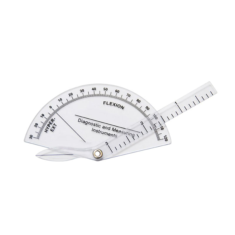 Plastic Goniometer, Finger, Flexion to Hyper-Extension