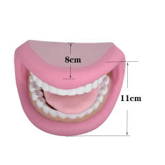Mouth Hand Puppet with Tongue for Speech Therapy Dentist
