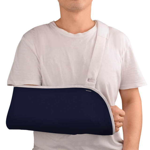 Custom Cradle Arm Sling with Adjustable Body Strap