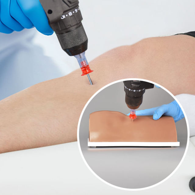 Tibia Intraosseous(IO) Trainer with Detachable Inner Bone