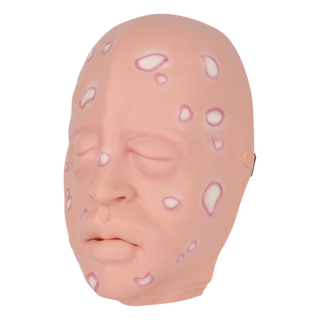 Wearable Mustard Gas Facial Simulation Mask