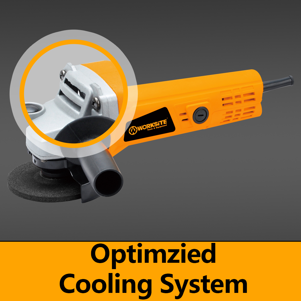 WORKSITE Mini Angle Grinders 4" Portable Professional Metal Grinders