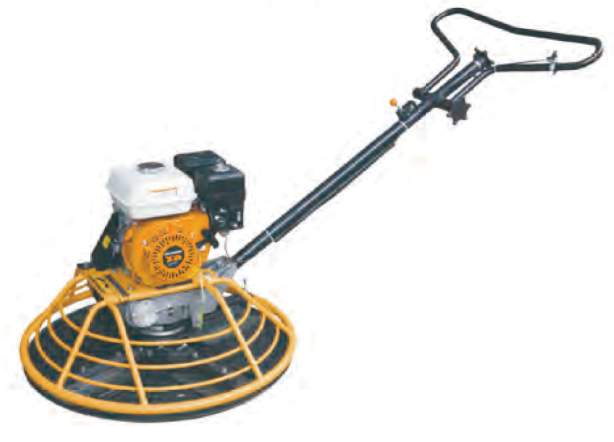 WORKSITE 6.5HP Walk Behind Power Trowel Gas Powered Concrete Cement
