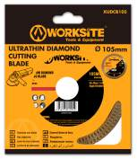 WORKSITE ULTRATHIN DIAMOND CUTTING BLADE