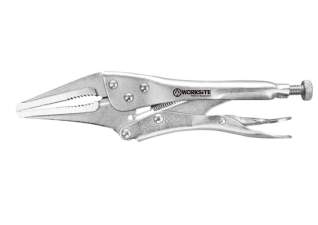 WORKSITE LONG NOSE LOCKING PLIERS