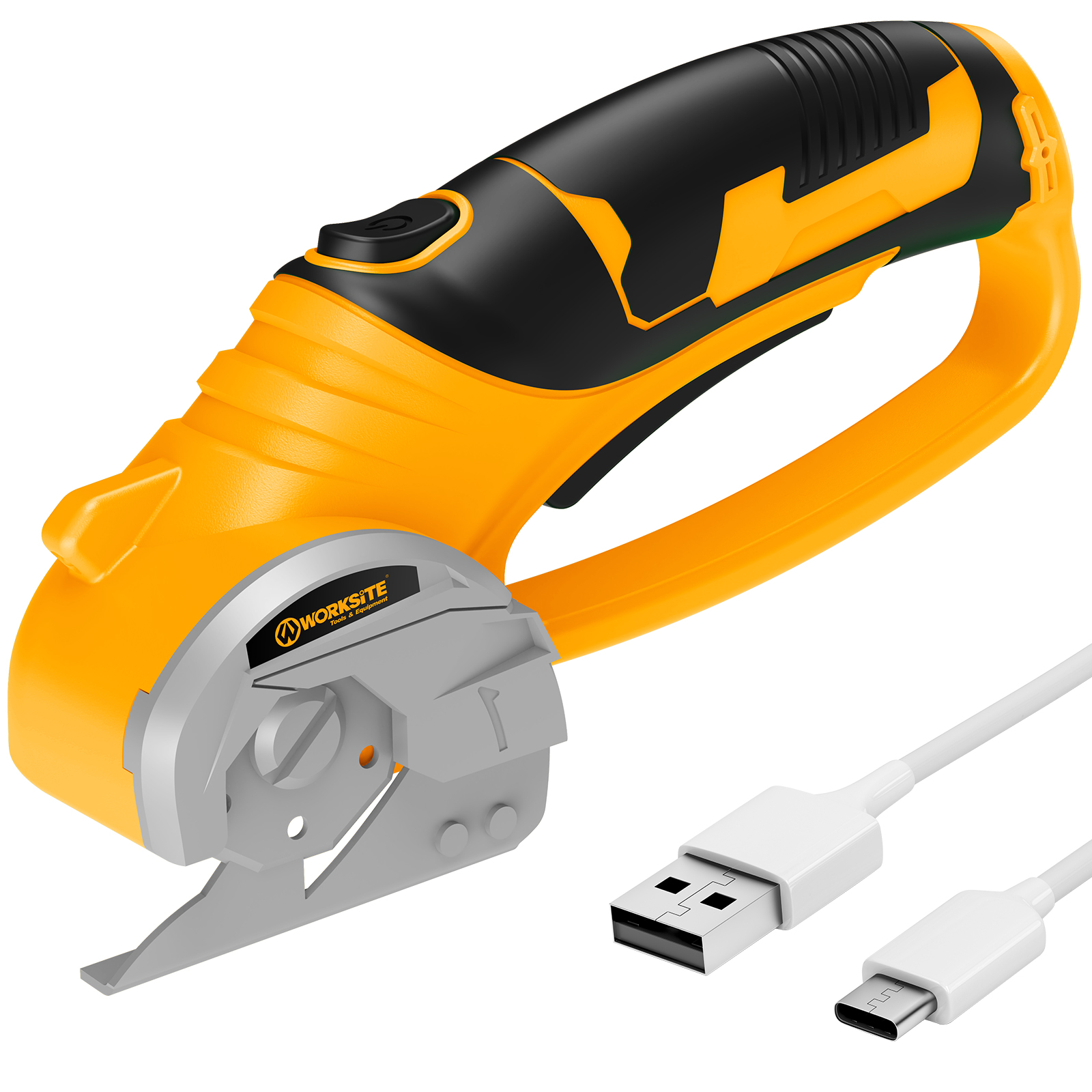 WORKSITE Cordless Rotary Cutter 4V Scissors for Carpet and Cardboard