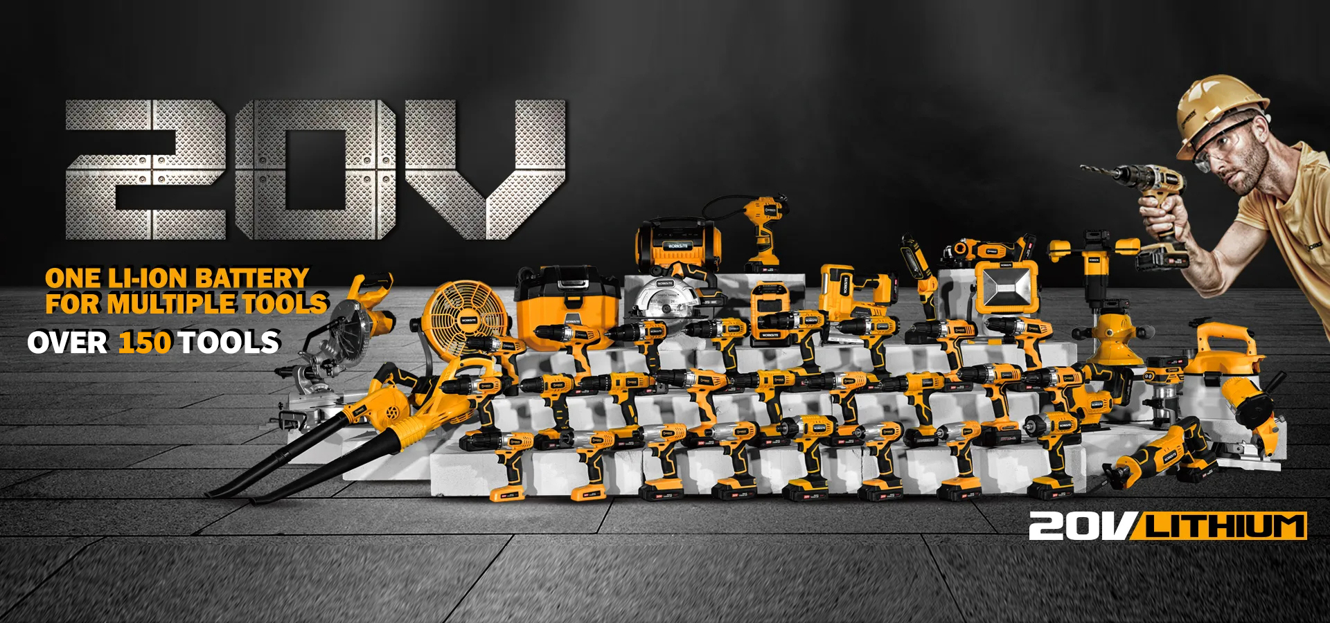 Power Tools, Hand Tools Manufacturer 丨Worksite