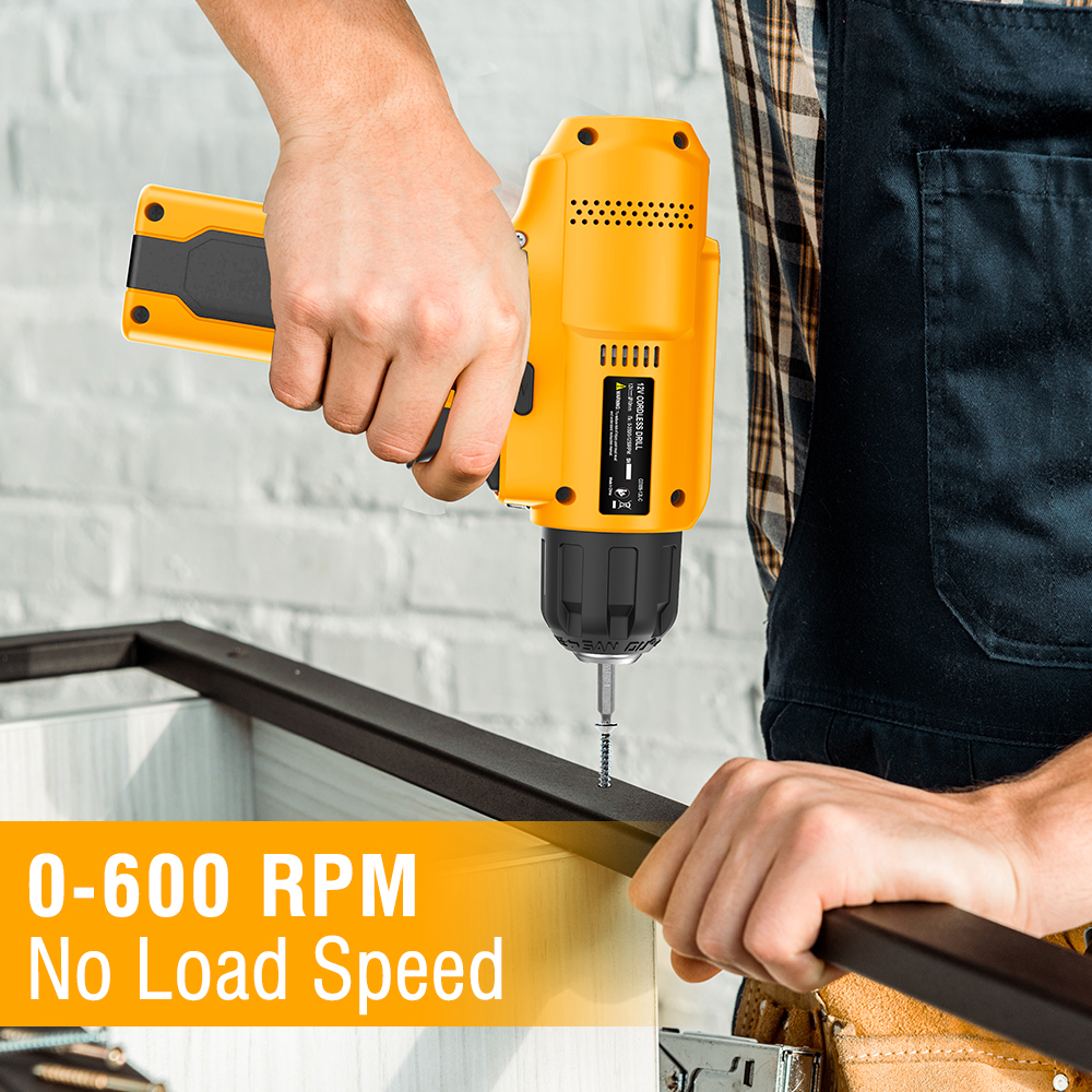WORKSITE 8V Cordless Drill 3/8" Compactc Mini Battery Power Drills