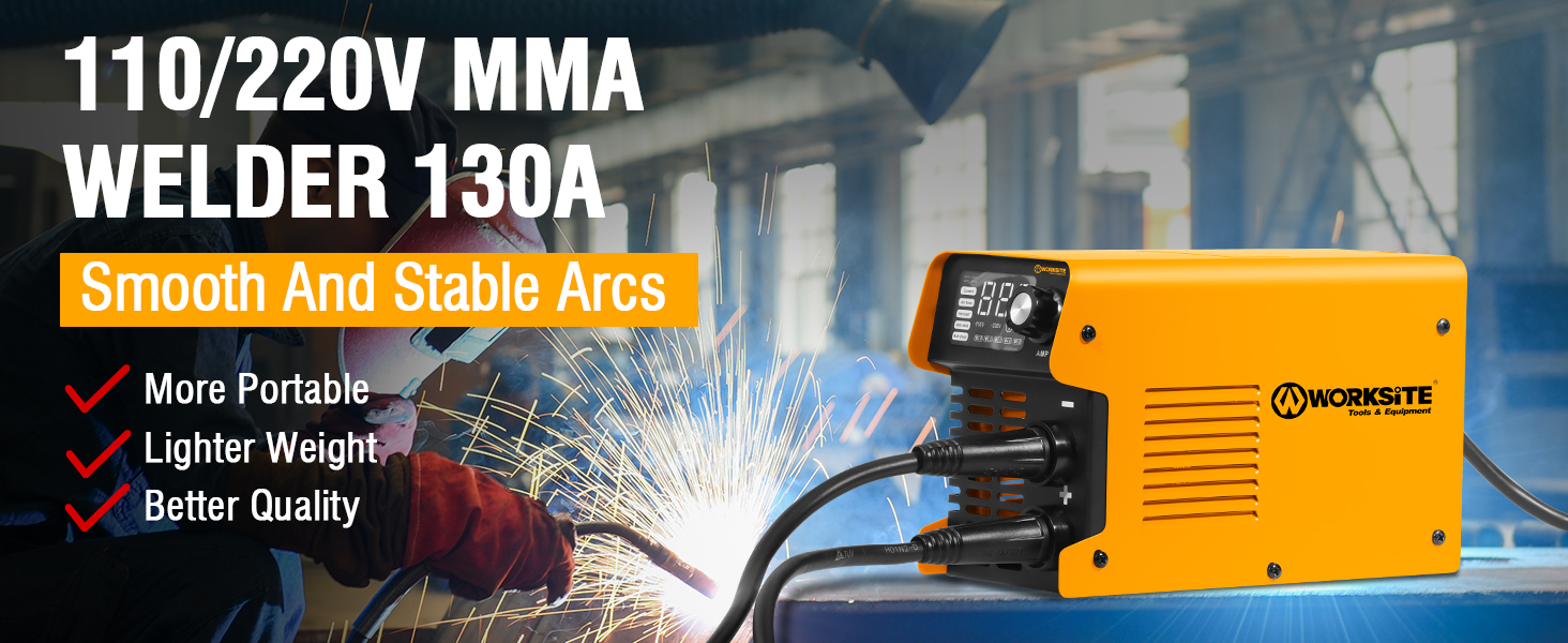 Revolutionize Your Welding Projects with the WORKSITE MMA Welder
