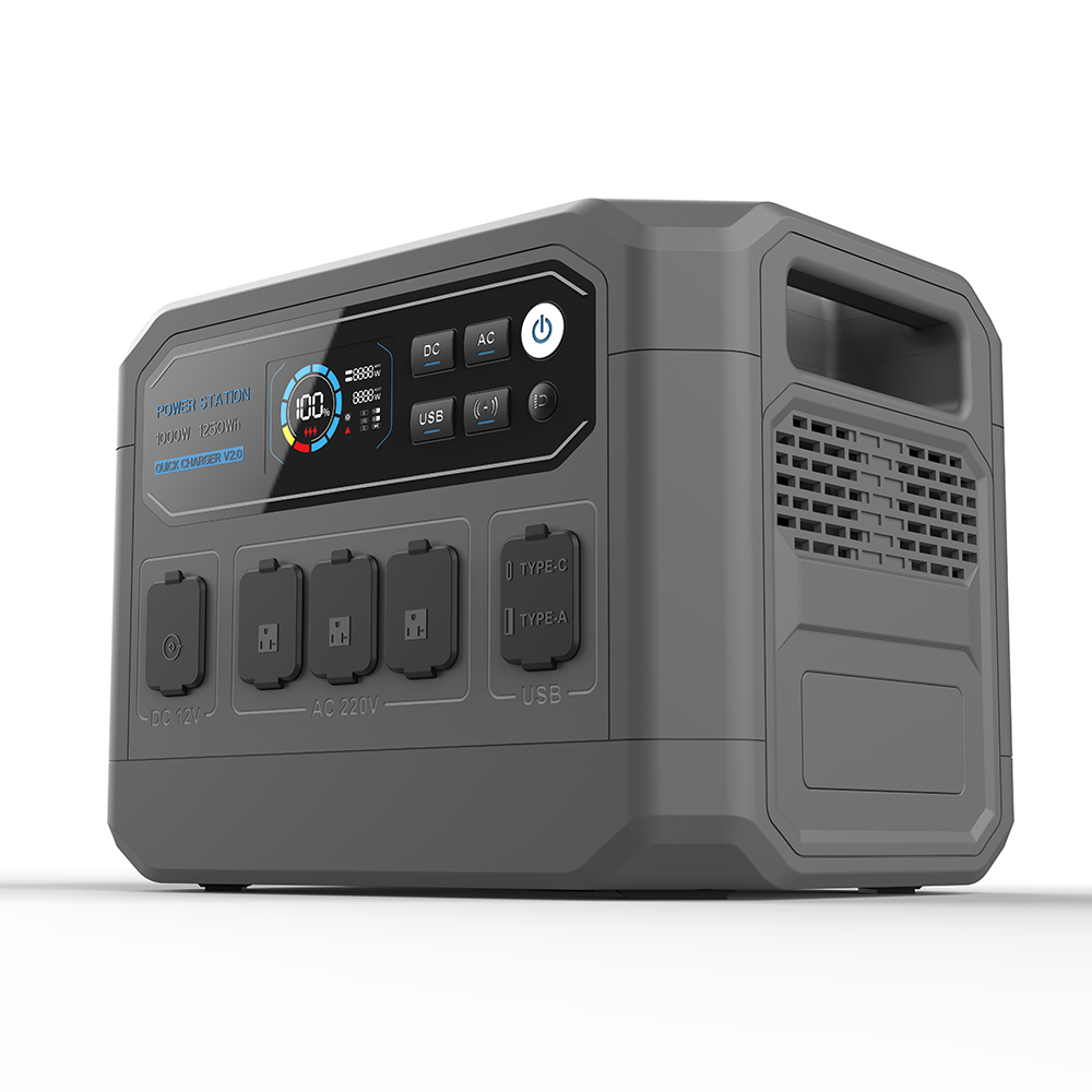 WORKSITE Portable Solar Power Station 2400W Generator LiFePO4 Battery