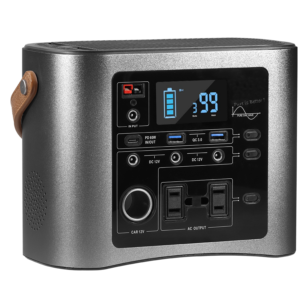 WORKSITE Portable Solar Power Station 300W Generator 333Wh Battery