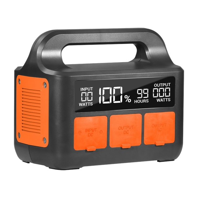 WORKSITE Portable Solar Power Station 300W Battery Bank Generator