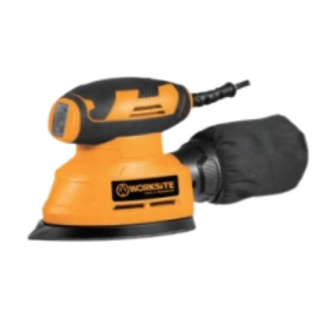 WORKSITE Detail Sander Compact Handheld Electric Power Sanders Tool