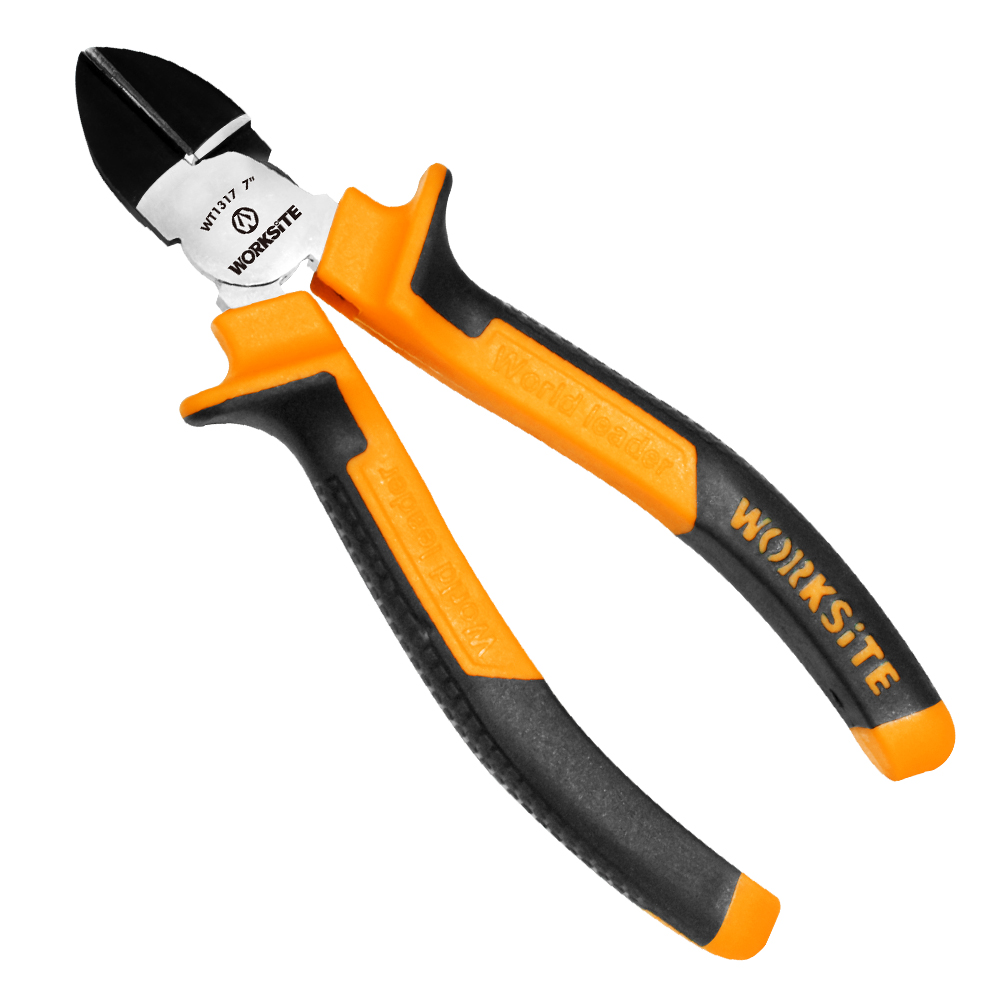 WORKSITE Pliers Hand Tool Diagonal Cutting Pliers Side Cutter 180mm ...