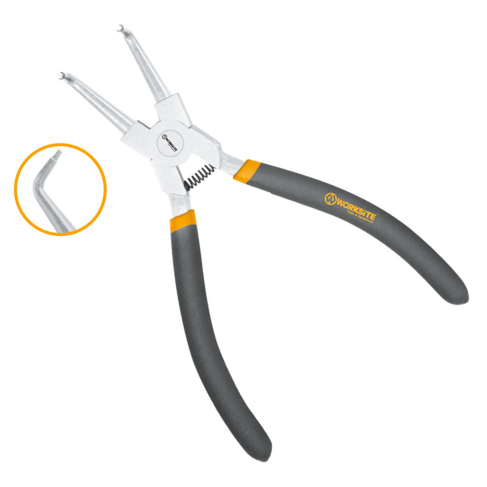 WORKSITE BENT HEAD CIRCLIP PLIERS