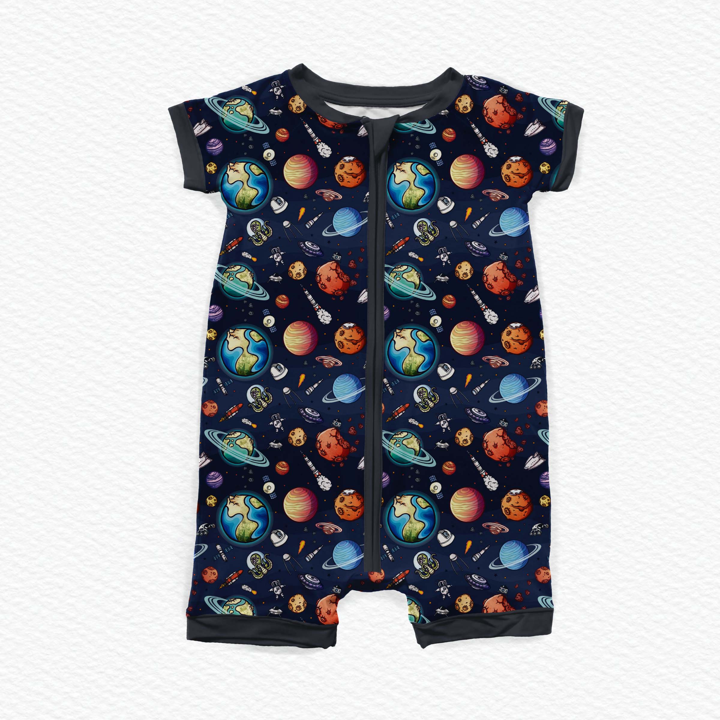 Custom Bamboo Baby Sleepers Pajamas | Made By Prinstitch