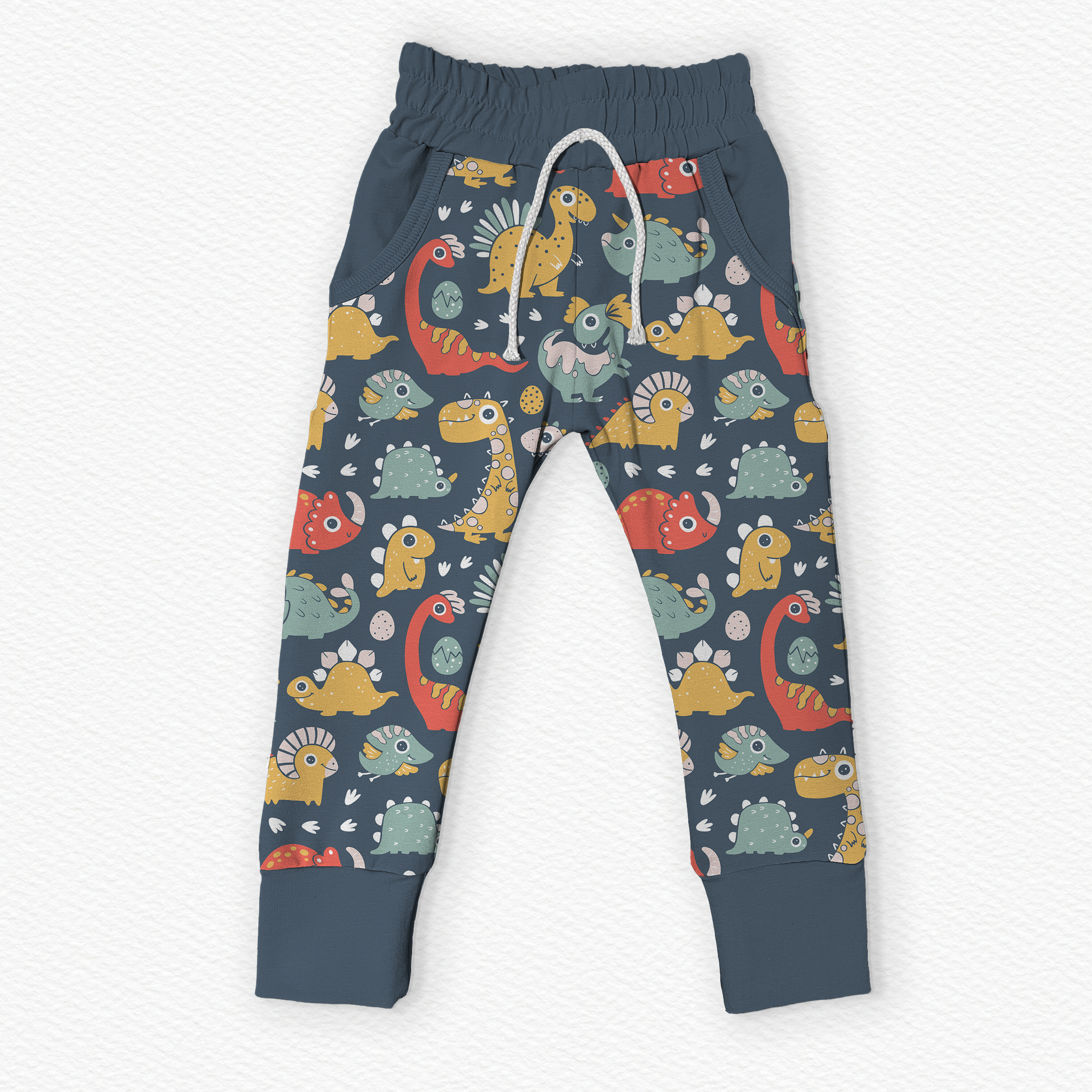 Kids Cartoon Dinosaur Jogger Pants – Soft Comfy & Custom Printed ...