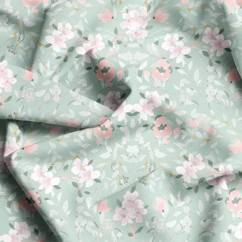 Custom Liberty Floral Fabric | Personalized at Prinstitch