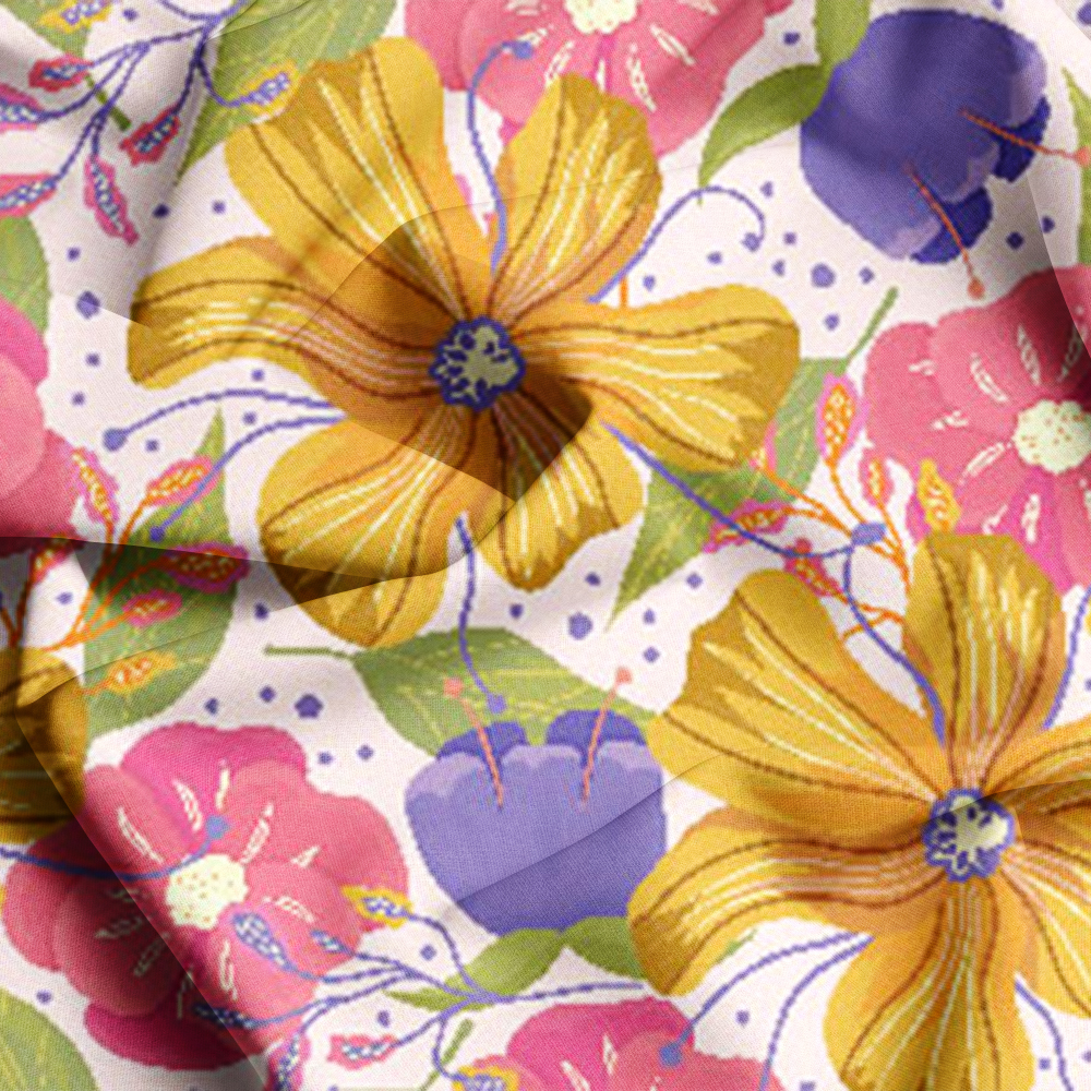 Custom Liberty Floral Fabric | Personalized at Prinstitch