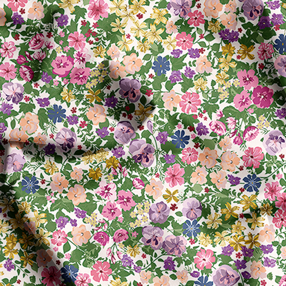 Custom Liberty Floral Fabric | Personalized at Prinstitch