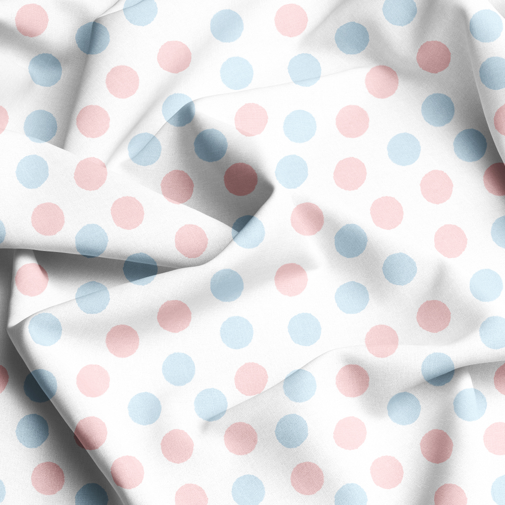 Custom Cute Colorful Round Spots Print | Fabric Factory China
