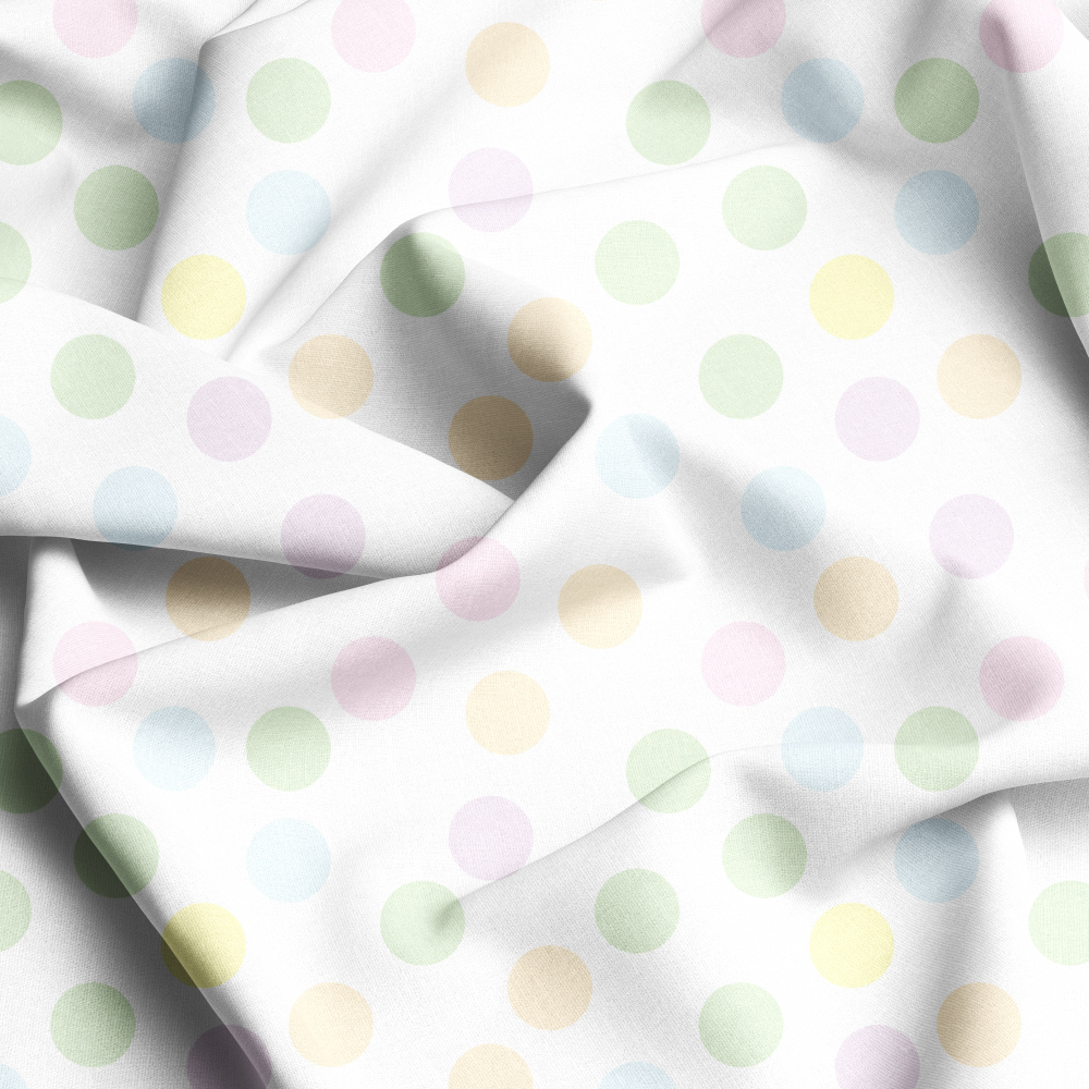 Custom Colorful Polka Dot Print | Fabric Factory China