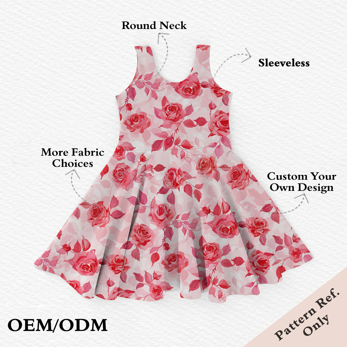 Personalized Bamboo Twirl Dress for Kids – Comfort Meets Custom Style