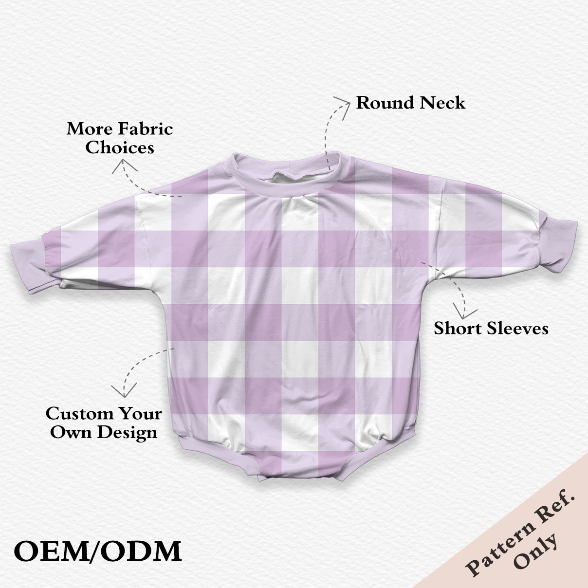 Custom Bamboo Baby Onesie | Personalized Bubble Romper