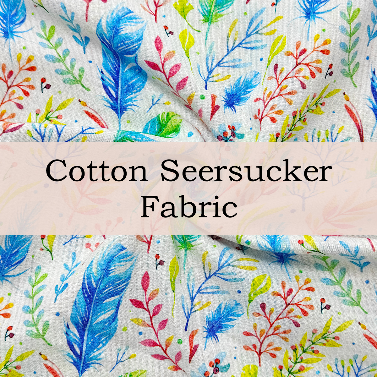 Custom Cotton Seersucker Fabric | PrinStitch - China Manufacturers