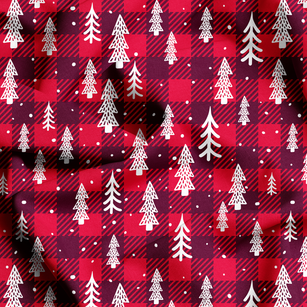 Christmas Tree Fabric - Custom Print Fabrics | Prinstitch