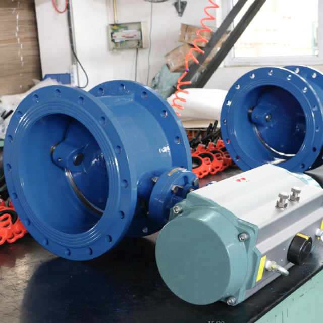 Double Eccentric Flange Butterfly Valve