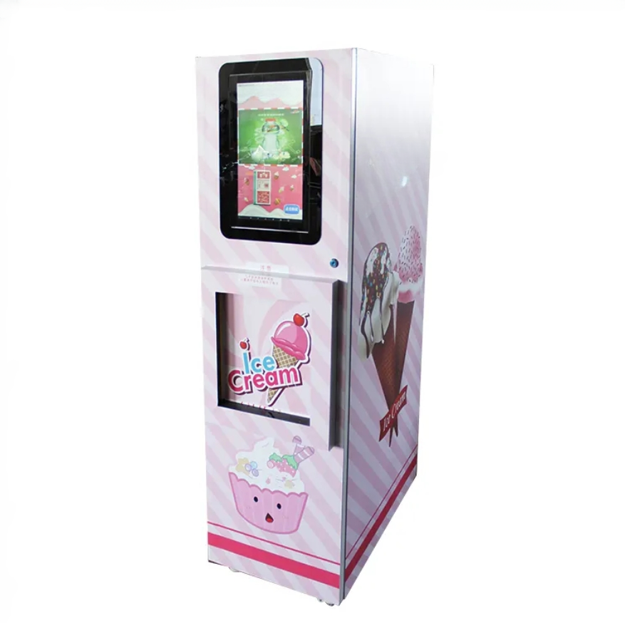 Coin Operated Fully automatic ice cream vending machine